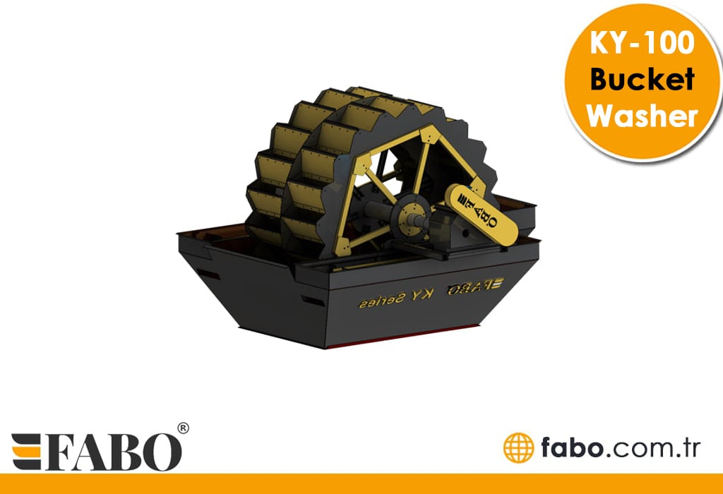KY-100 Bucket Washer - Fabo