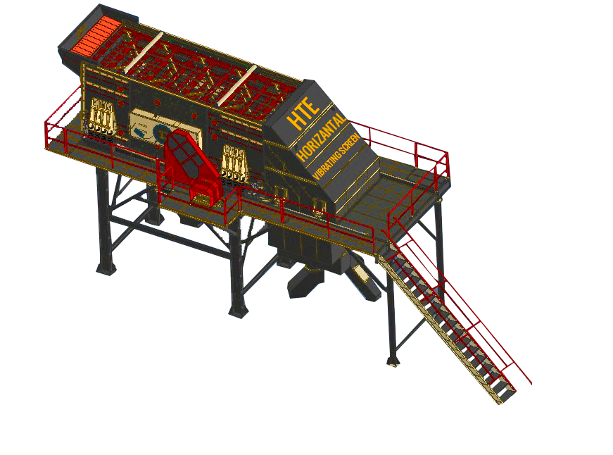 Crible Horizontal à Engrenages Vibrants - Fabo