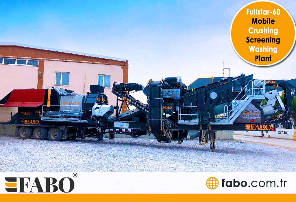 Mobile Crushing Screening Washing Plant - Fabo