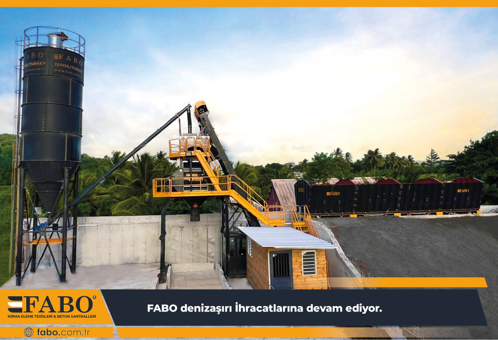 FABO denizaşırı ihracatlarına devam ediyor. - Fabo